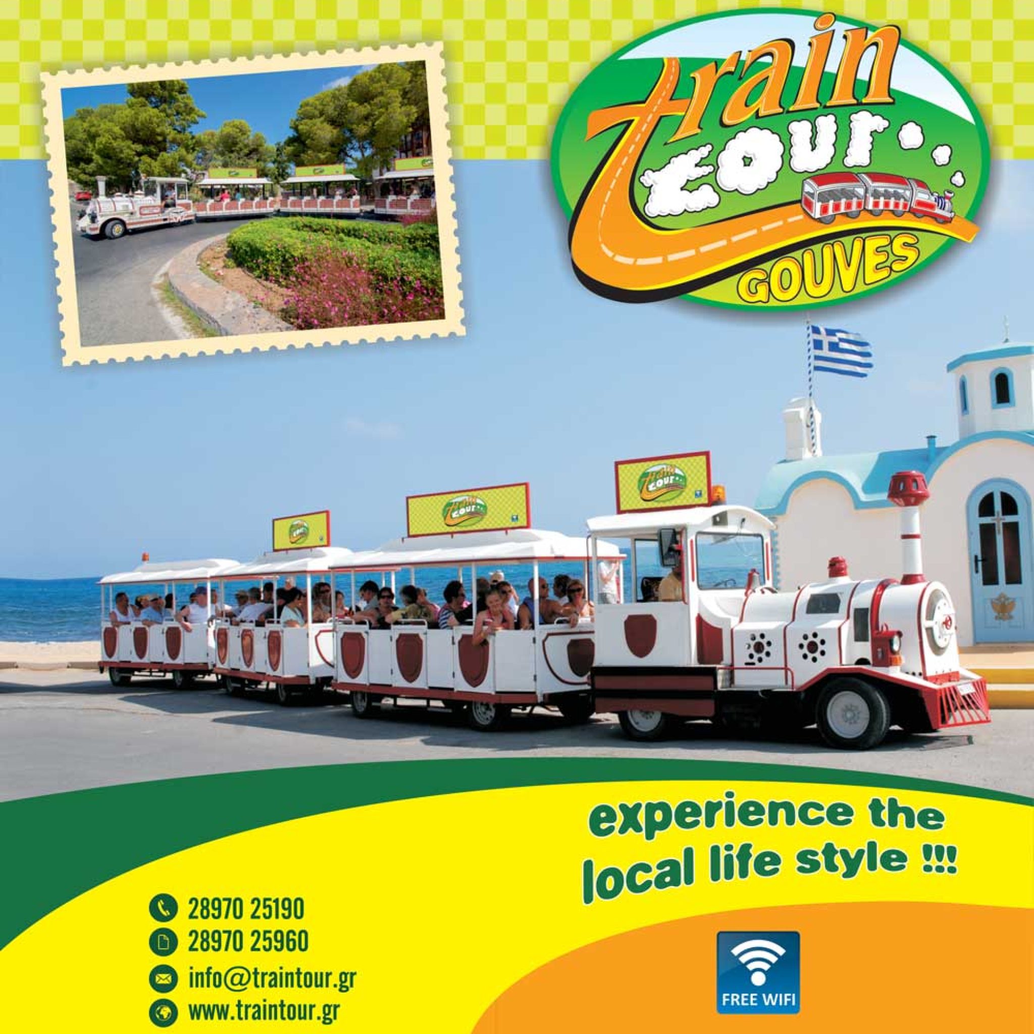 TRAIN TOUR – Tour with train in Crete